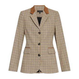 Rag & Bone Kariertes Muster Blazer - - Jackets - Damen - Beige - S