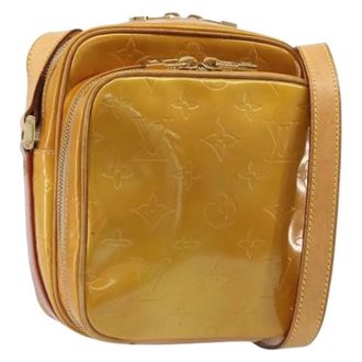 Louis Vuitton Pre-owned Lackleder Schultertasche - - Pre-owned - Damen - Gelb - ONE SIZE