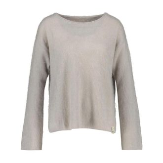Henry Christ Strickpullover mit Rundhalsausschnitt - - Knitwear - Damen - Beige - S