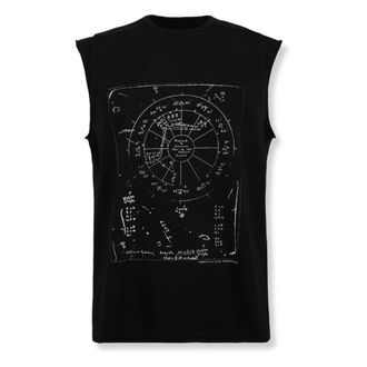 Rick Owens Homme, Tops, Noir, Taille: M Brad T Top