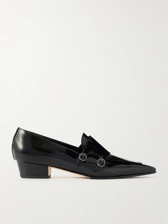 Manolo Blahnik Manbisa 30 Pumps Aus Lackleder - Schwarz