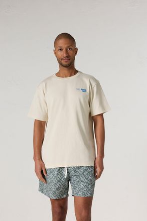 Jott T-shirt col rond mixte imprim&eacute; Naturel Kood - Taille XL