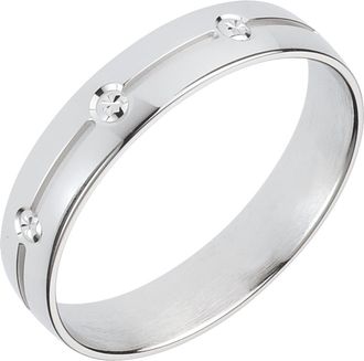 Edenly Trauring Cheops in Weissgold