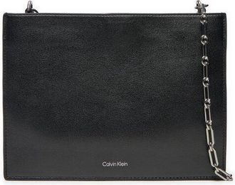 Calvin Klein Handtasche Ck Night Square Crossbody K60K612794 Schwarz