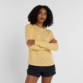 New Balance Damen T-Shirt Womens Running L/S Top