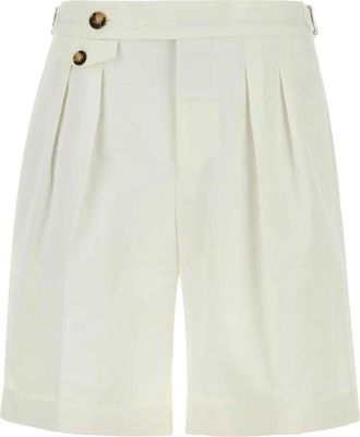 Brunello Cucinelli Homme, Shorts, Blanc, Taille: S Bermuda Shorts