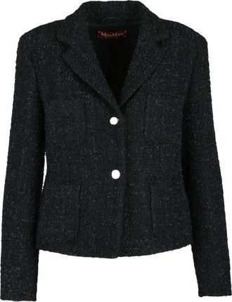 Max Mara Damen, Jacken, Schwarzk, 2XSGr&ouml;&szlig;e