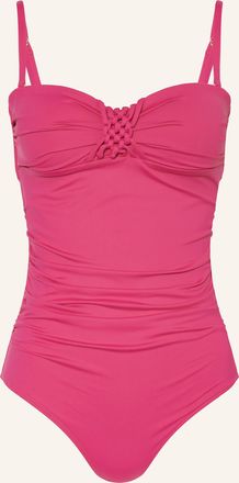 Cyell Cyell Bandeau-Badeanzug Framboise pink