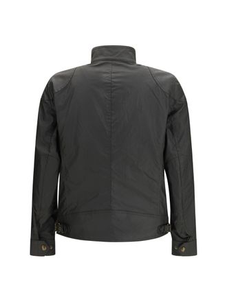 Belstaff Mens Racemaster Jacket Faded Olive Cotton