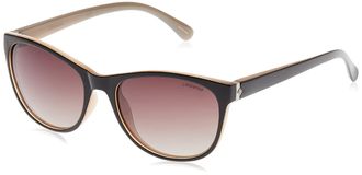 Polaroid Damen P8339 La Kih Sonnenbrille, Schwarz (Black/Brown), 55-19