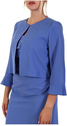 Marella Femme, Vestes, Bleu, Taille: 42 FR Marella - Vestes > Blazers
