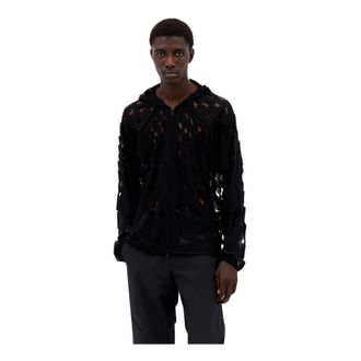 Post Archive Faction (PAF) Post Archive Faction, Homme, Sweatshirts et sweats &agrave; capuche, Noir, Taille: L Sweat &agrave; capuche avec d&eacute;coupes
