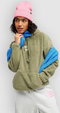 Roxy Cool Calling Fleece Hoodie oil green