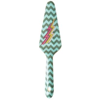 Rice Tortenheber Kuchenheber Follow The Call of The Disco Ball Melamin BPA frei (Zic Zack Muster)