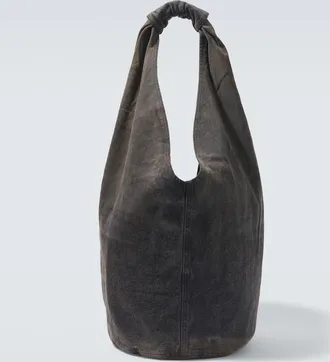 Our Legacy Schultertasche Drip aus Denim