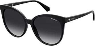 Polaroid Lunettes de Soleil PLD 4086/S BLACK/GREY SHADED POLARIZED 57/17/145 femme