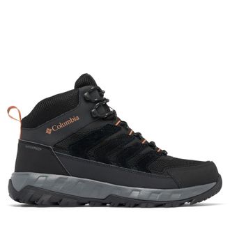 Columbia Trekkingschuhe Columbia Strata Trail Mid WP Boot 2076861 Schwarz