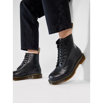 Dr. Martens Schn&uuml;rstiefel Dr. Martens 1460 Smooth 11822006 Schwarz