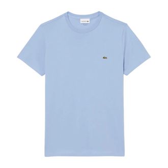 Lacoste Homme, Tops, Bleu, Taille: XL T-shirt en coton Pima