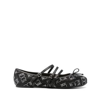 Pinko Ballerinas mit Schleifendetail und runder Spitze - - Shoes - Damen - Schwarzk - 40 EU