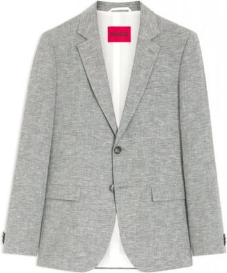 HUGO BOSS Homme, Vestes, Gris, Taille: L Hugo - Veste > Blazers