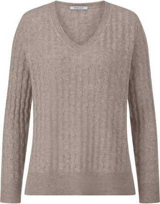 Peter Hahn Pullover Kaschmir Peter Hahn beige