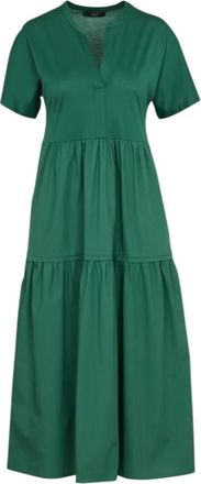 Max Mara Femme, Robes, Vert, Taille: 38 FR Robe longue