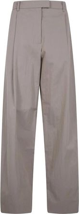Magda Butrym Femme, Pantalons, Beige, Taille: 36 FR Pantalon Large
