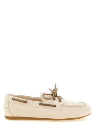 Miu Miu Deck Loafer - Beige