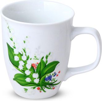 Olymp Tassen - 4er Set - Maigl&ouml;ckchen, ca. 0,4 Liter, Keramik