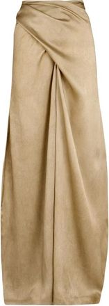 Cortana Ocaso High-waist Wrap Hosen - - Trousers - Damen - Beige - 2XS