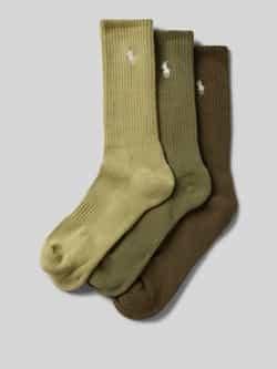 Ralph Lauren Socken mit Logo-Stitching im 3er-Pack