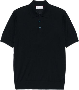 Brunello Cucinelli Knitted Polo Shirt