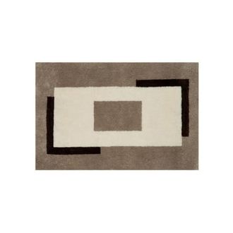 Spirella Badteppich Anela, braun, 60 x 90 cm, 100% Polyester, 60 x 90 cm