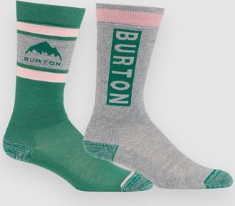 Burton Weekend 2Pk Kids Socken soft sage