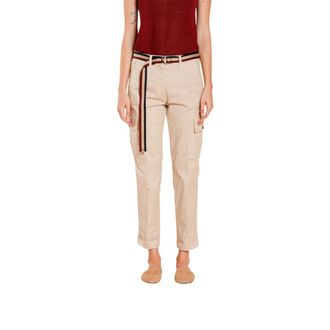 Mason's Femme, Pantalons, Beige, Taille: 36 FR Marlene Cargo