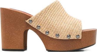 Simon Miller sandales à détails de clous 110 mm - Tons neutres