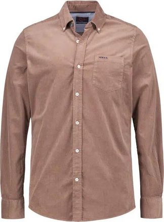 N.Z.A. Herren Hemden braun Cord