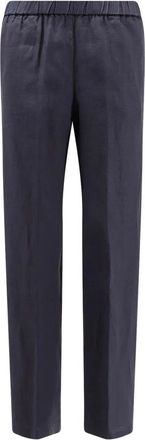 Aspesi Femme, Pantalons, Bleu, Taille: 38 FR Linen Pantalons