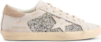 Golden Goose Baskets SUPER-STAR DOUBLE QUARTER WITH L en cuir m&eacute;lang&eacute;