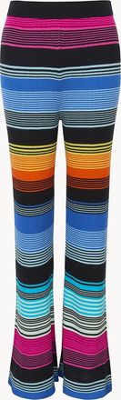 Kujten Pantalon évasé cachemire et soie - Pantalon Noela