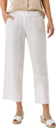 Brax Damen Style Maine S aus Leinen Hose, WHITE, 36K