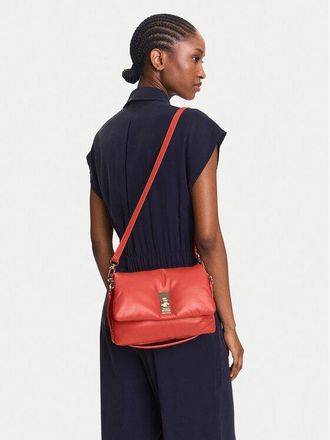 Tommy Hilfiger Handtasche Soft Leather Conv Crossover AW0AW17638 Beige