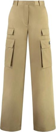 Versace Femme, Pantalons, Beige, Taille: 34 FR Pantalon Cargo Ample