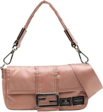 Fendi Sacoche Baguette Pre-owned - Femme - Pre-owned - Rose - Taille: ONE Size