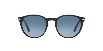 Persol Herren 0PO3152S Sonnenbrille, Black/Blue Shaded, 52