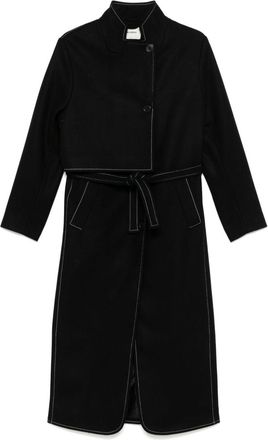 Henrik Vibskov Evening Mantel - Schwarz