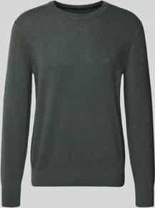 Marc O'Polo Regular Fit Pullover aus Baumwoll-Mix mit Schurwoll-Anteil