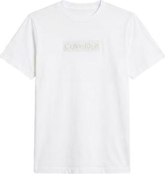 Calvin Klein T-shirt col rond droit &agrave; broderie