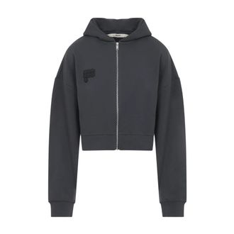 PANGAIA 9874 Sweatshirt - - Sweatshirts & Hoodies - Damen - Schwarzk - XS